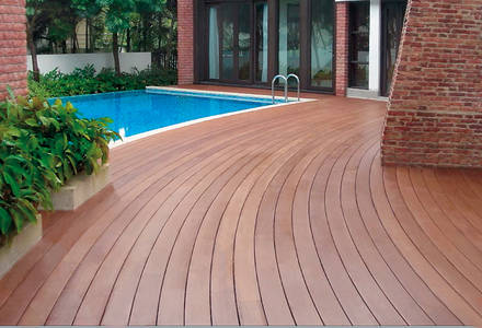 Von Tropenholz kaum zu unterscheiden: Resysta® Flooring : aqua-emotion.de